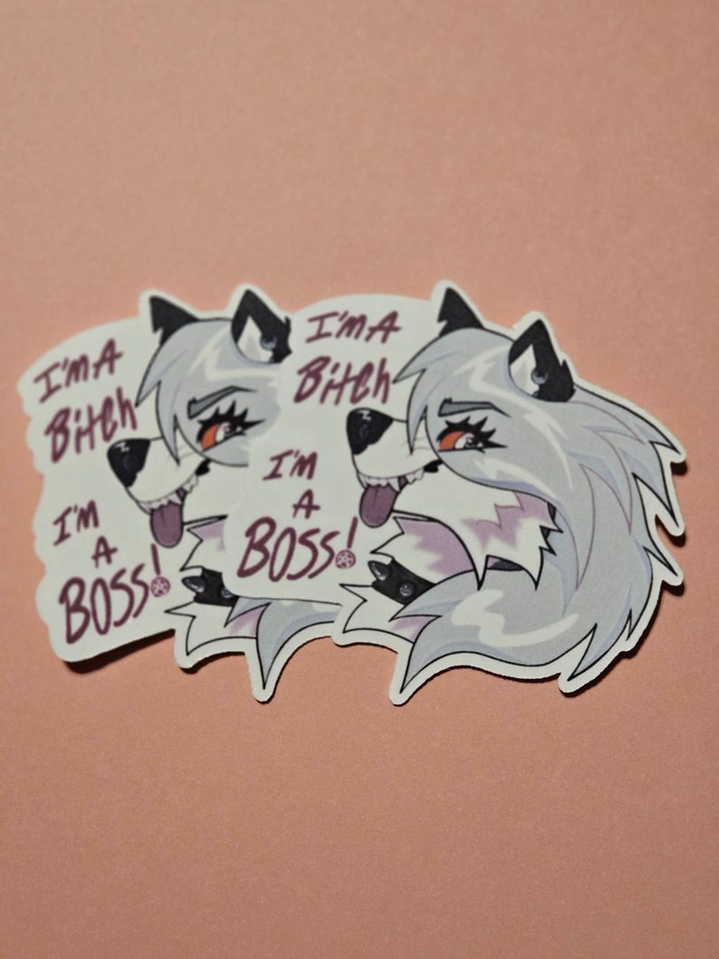 Helluva Boss Loona Sticker / Waterproof Sticker / Vinyl Sticker - Etsy