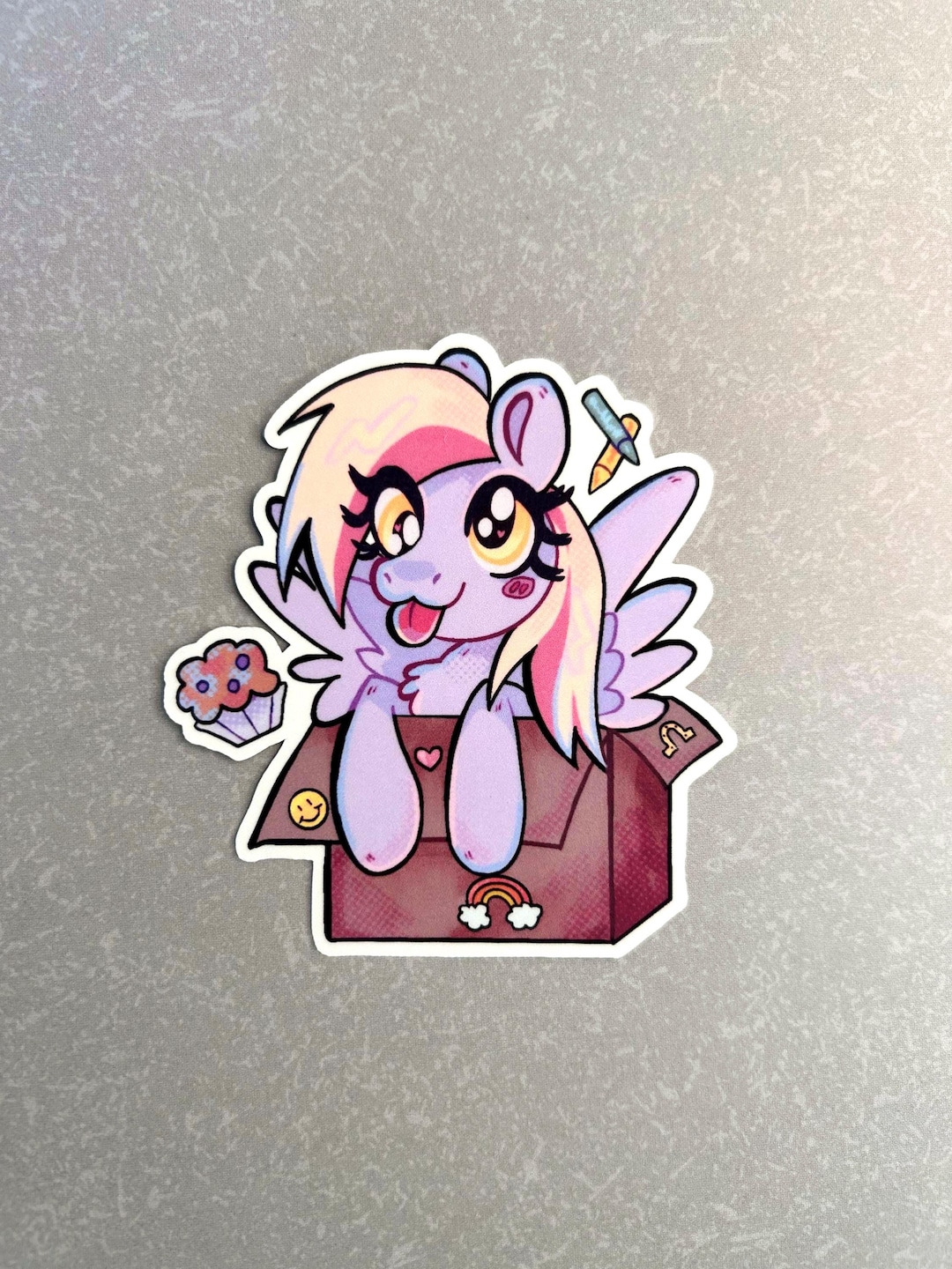 Derpy Hooves / Waterproof Sticker / Mlp / My Little Pony/ Vinyl Sticker ...
