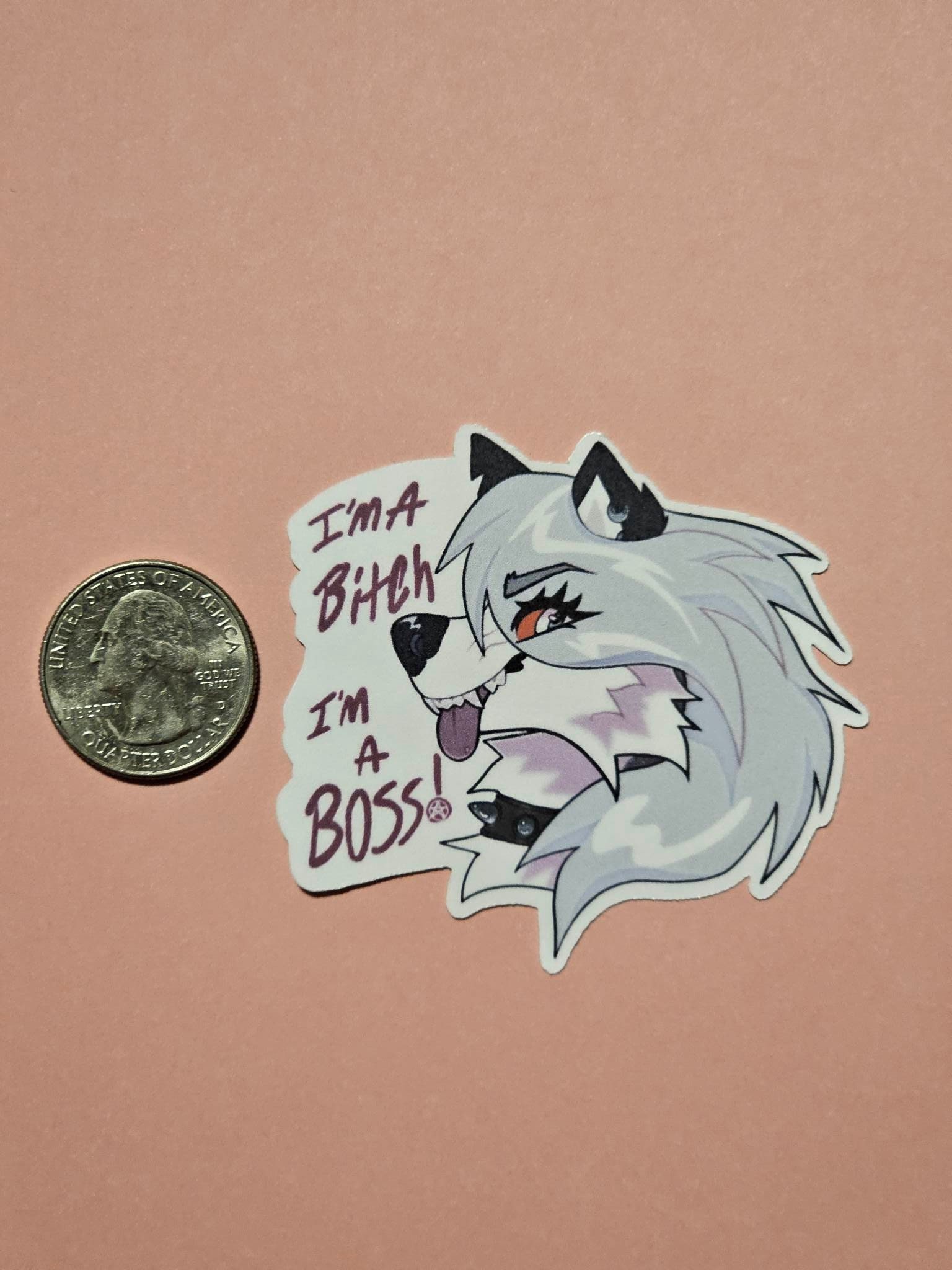 Helluva Boss Loona Sticker / Waterproof Sticker / Vinyl Sticker - Etsy