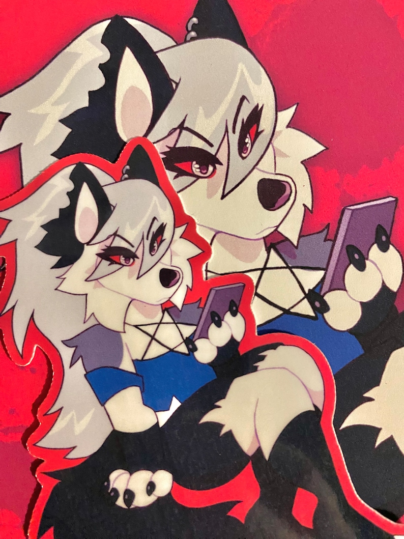 Helluva Boss Loona Fullbody Sticker / Waterproof Sticker / Vinyl ...