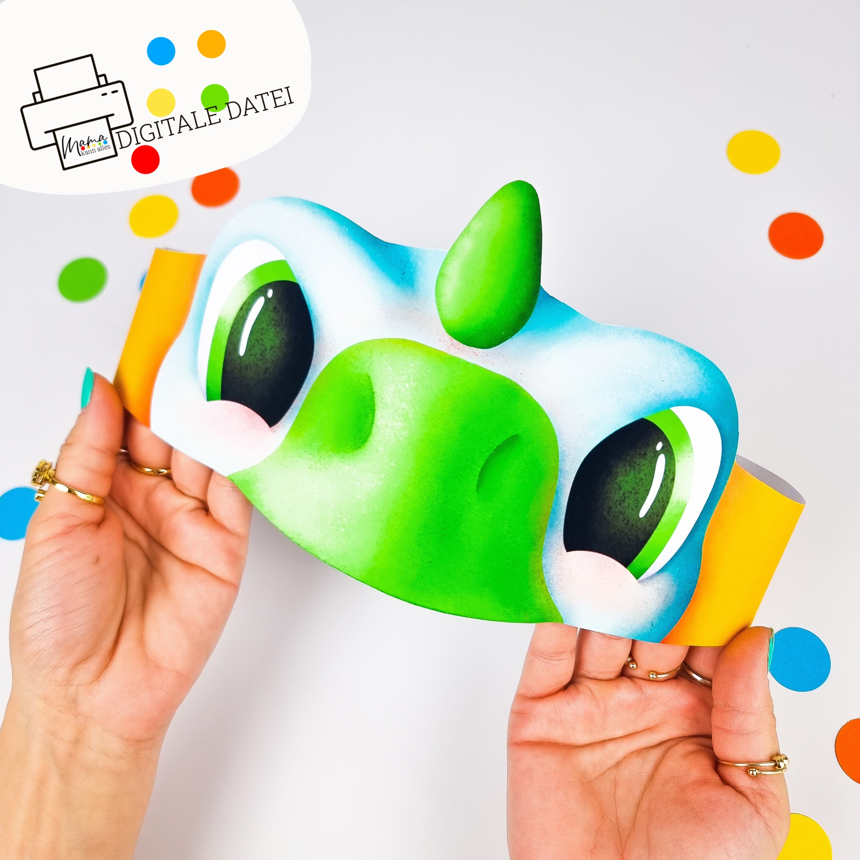 10 Dinosaur Crowns for Printing: Party Hats for Your Dino Children's ...