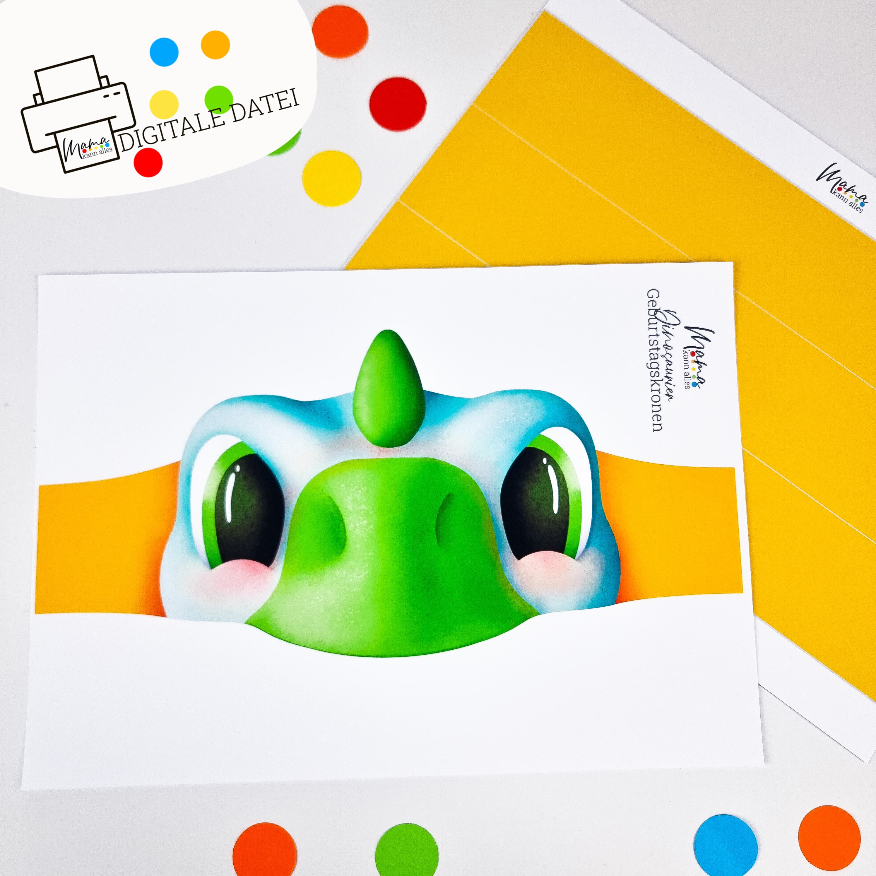 10 Dinosaur Crowns for Printing: Party Hats for Your Dino Children's ...
