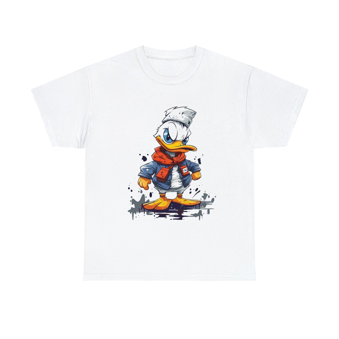 Angry Duck Graphic T-shirt - Etsy