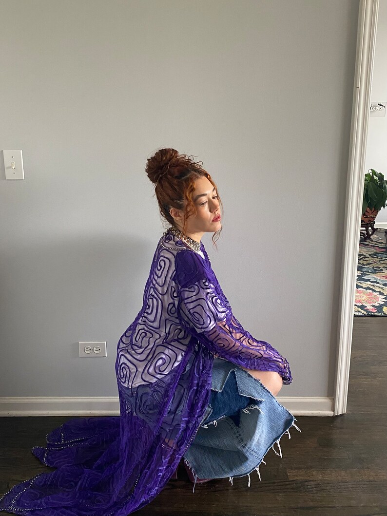 The Most Insane Purple Robe - Etsy