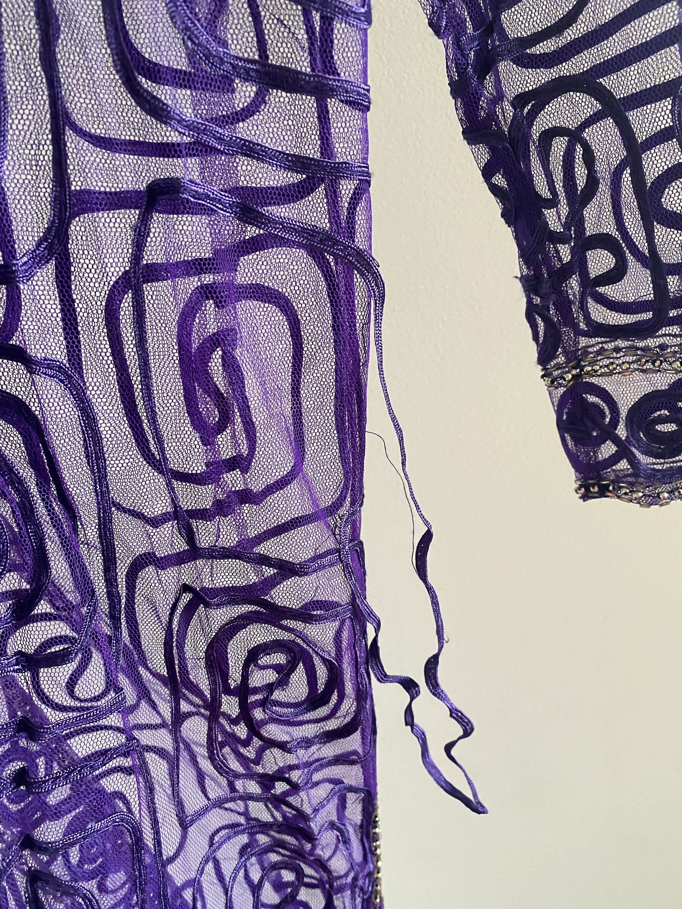 The Most Insane Purple Robe - Etsy