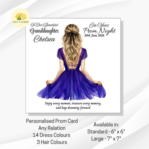 Blue Prom Dress Teen - Etsy UK