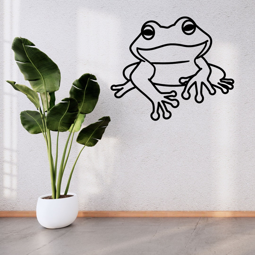 Frog Sign, Cute Frog Metal Sign, Frog Lovers Sign, Frog Gift - Etsy