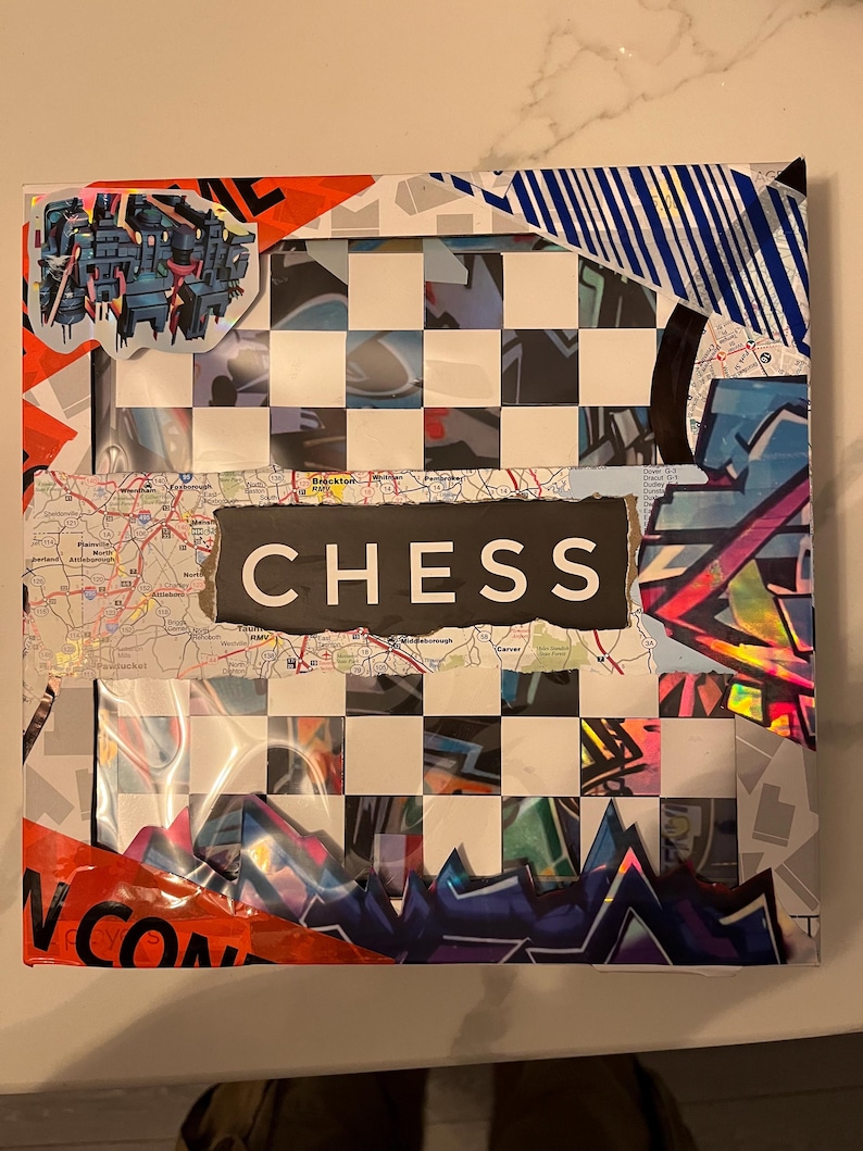Street Kings: Graffiti Chess Set and Custom Packaging by END 86 10x10 ...