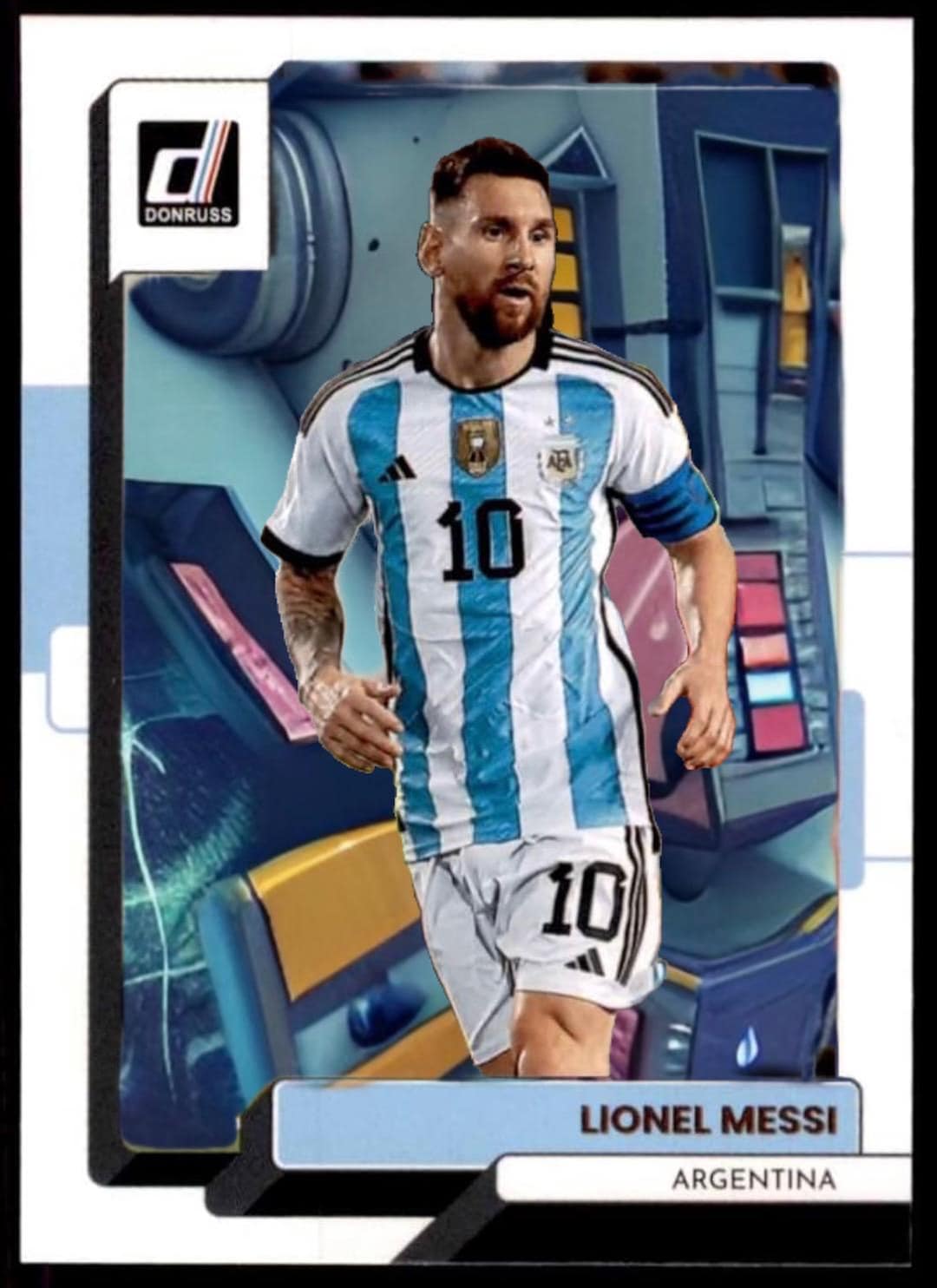 Lionel Messi Graffiti-inspired Sports Card. 2 Pack. - Etsy