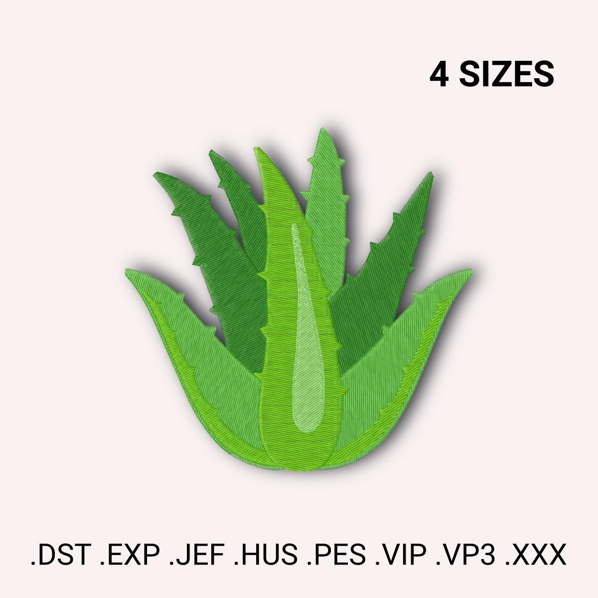 Agave Embroidery Design for Machine Embroidery, Instant Download House ...