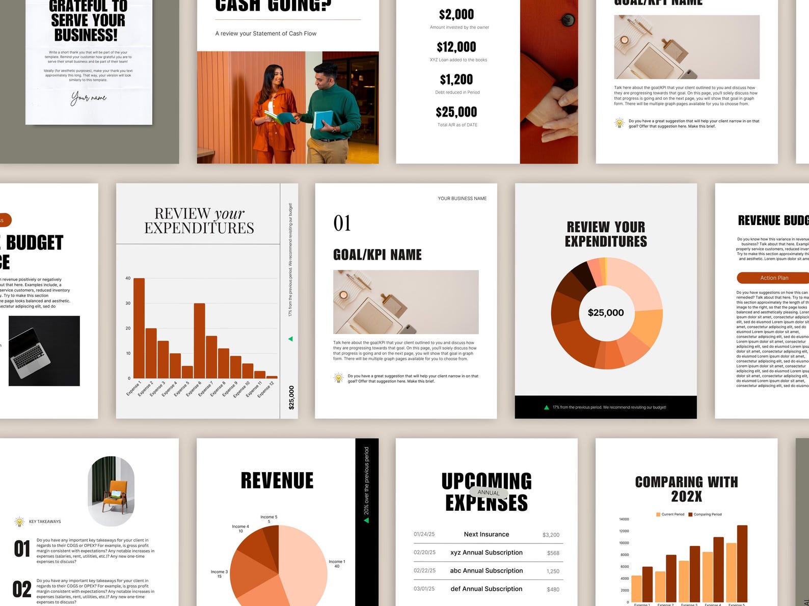 Financial Review Package Template | Made for Bookkeepers and ...