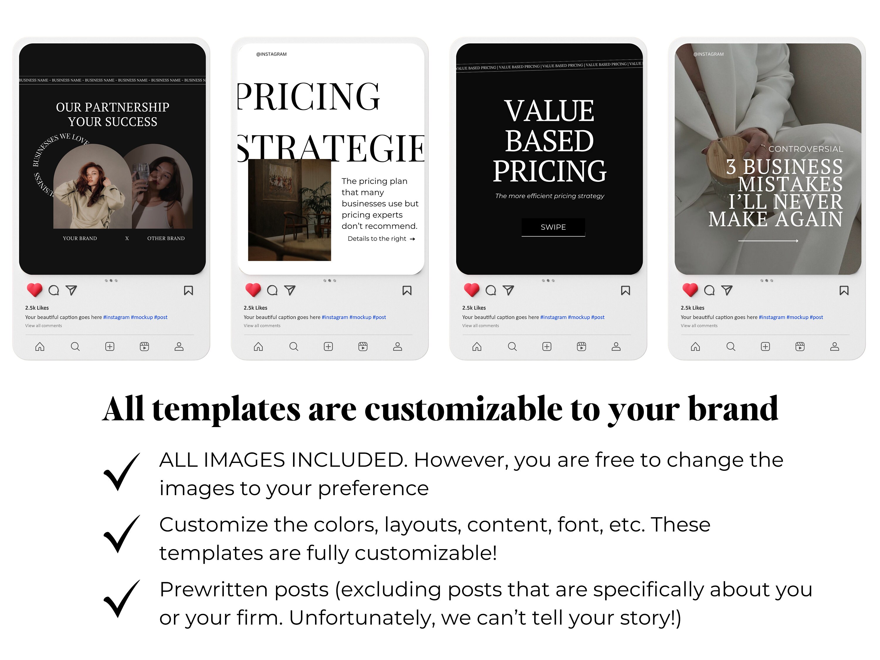 2024 Bookkeeping Social Media Posts & Story Template Bundle Social ...