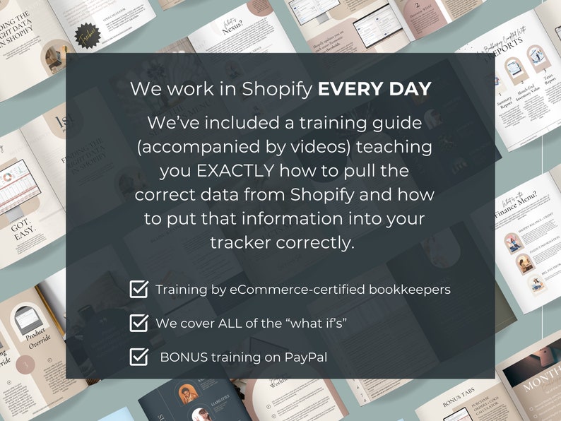 Inventory Spreadsheet | Bookkeeping Spreadsheet | Designed for Shopify ...