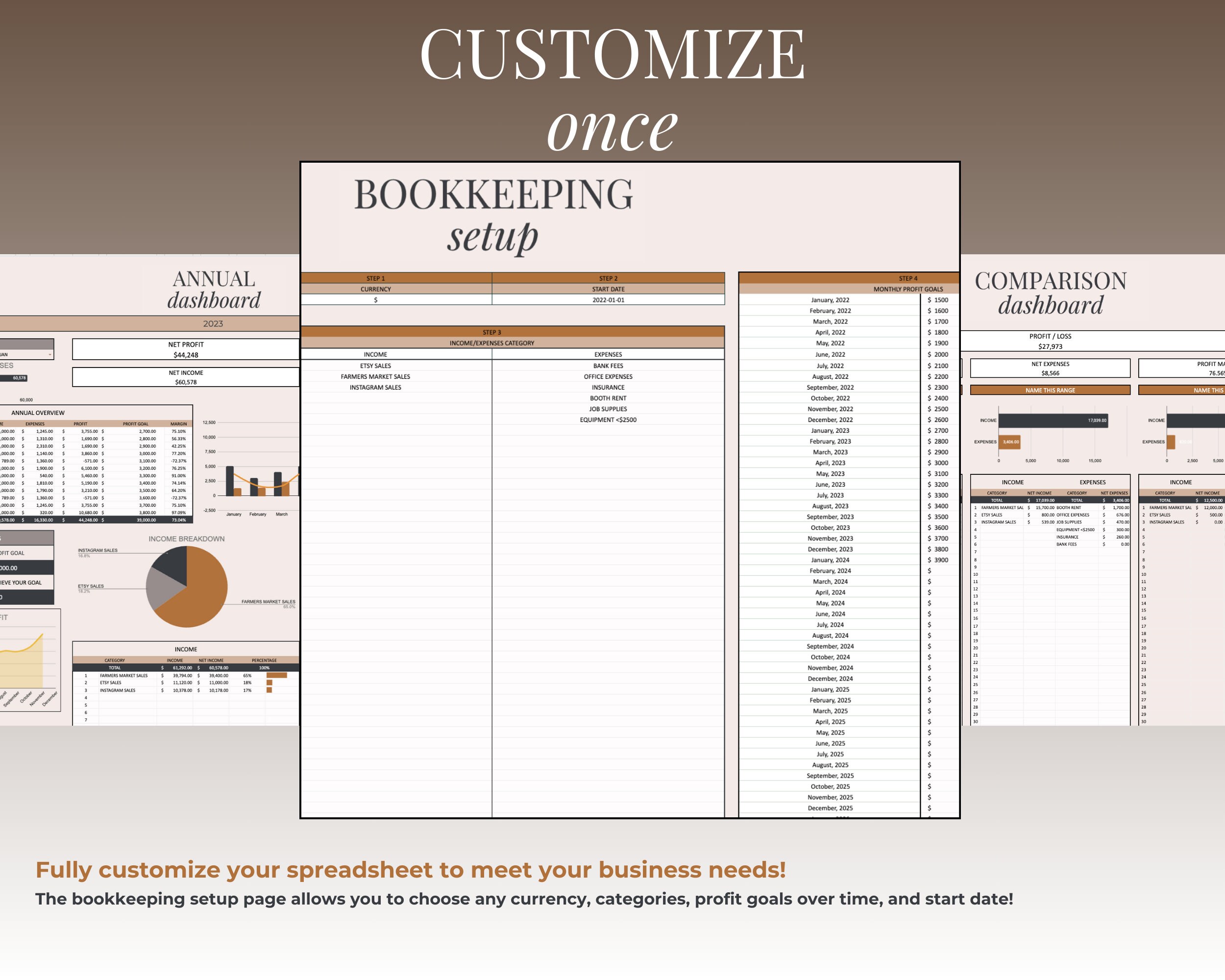 Small Business Bookkeeping Spreadsheet Bookkeeping Template Google ...