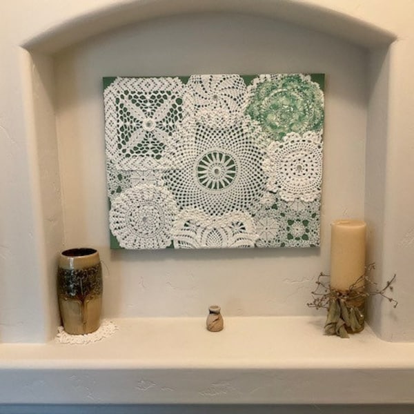 Doily Wall Art - Etsy