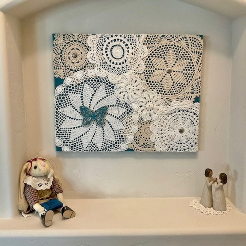Framed Doily - Etsy