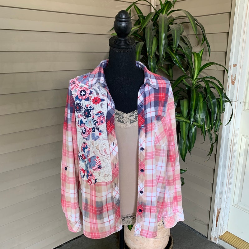 Upcycled Flannel Shirts - Etsy