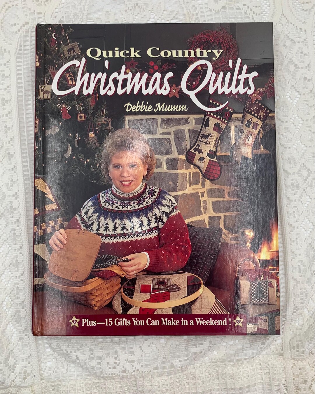 Vintage Quilting Book, Quick Country Christmas Quilts, by Debbie Mumm ...