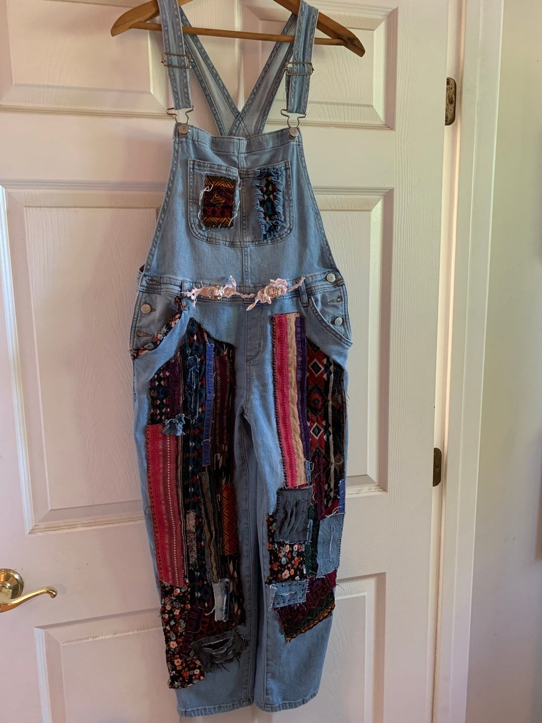 Refashioned Denim Overalls - Etsy