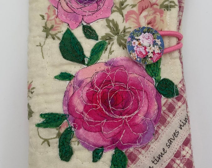 Needle Book, Sewing Needle Case, Handmade Needle Book, Vintage Linens ...