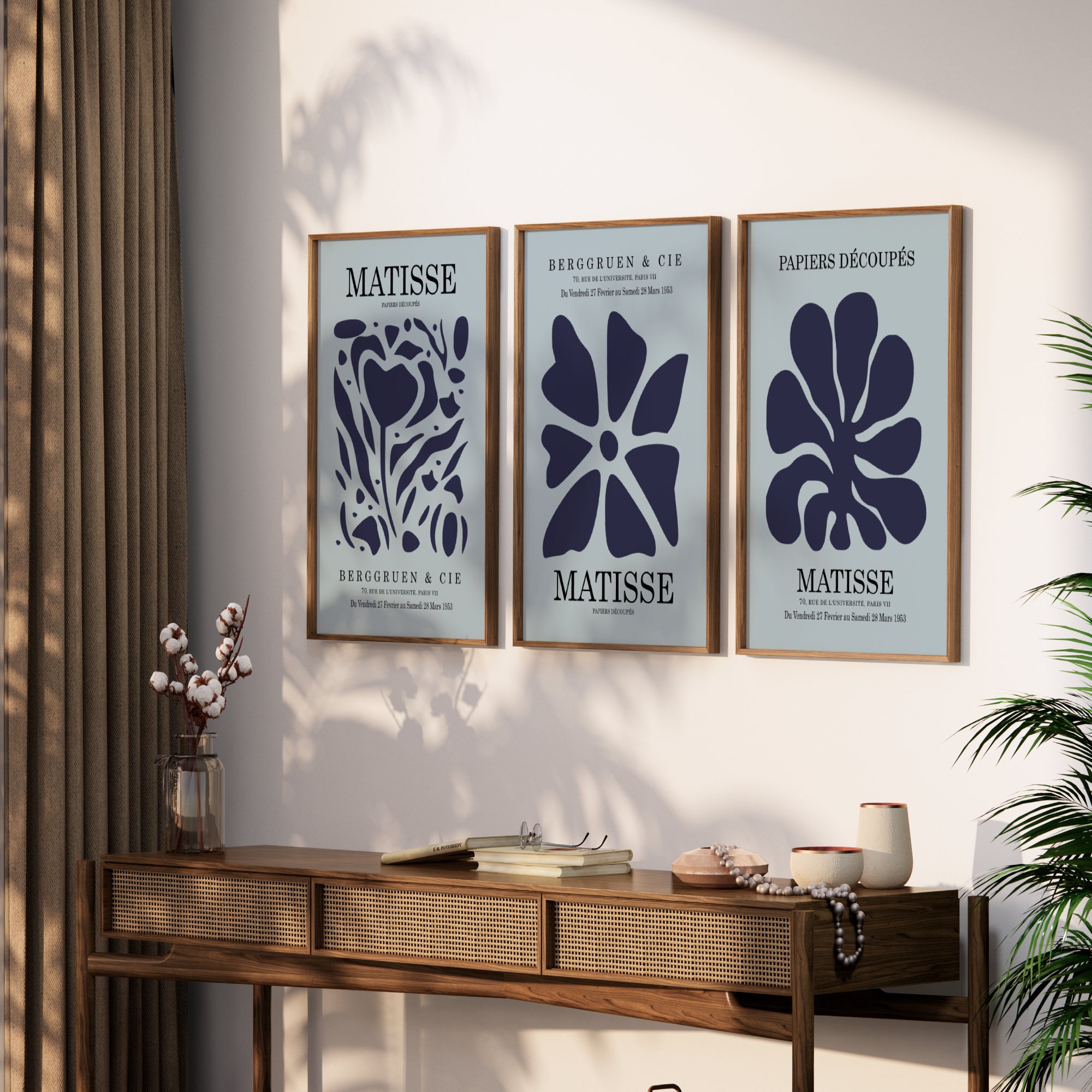 Henri Matisse Mega Bundle Set of 24, Henri Matisse Blue Background and ...