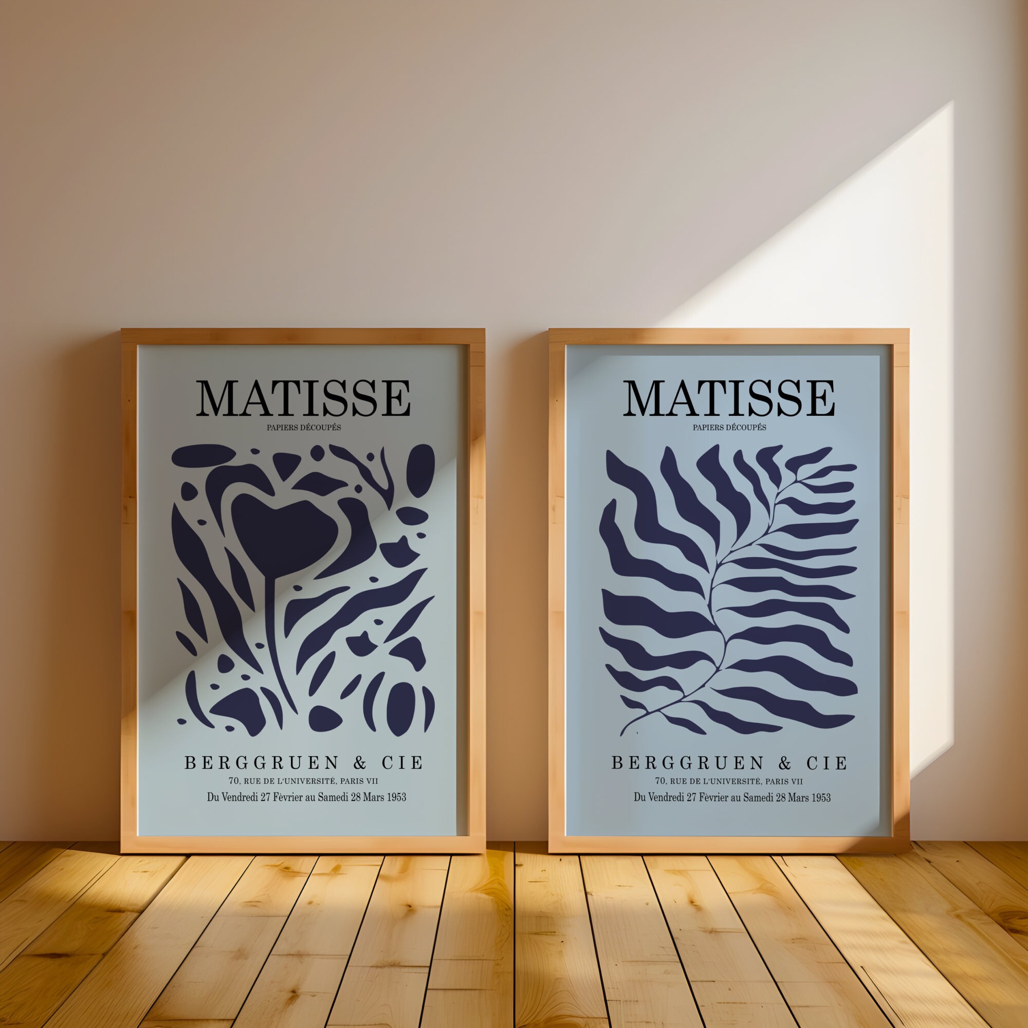 Henri Matisse Mega Bundle Set of 24, Henri Matisse Blue Background and ...