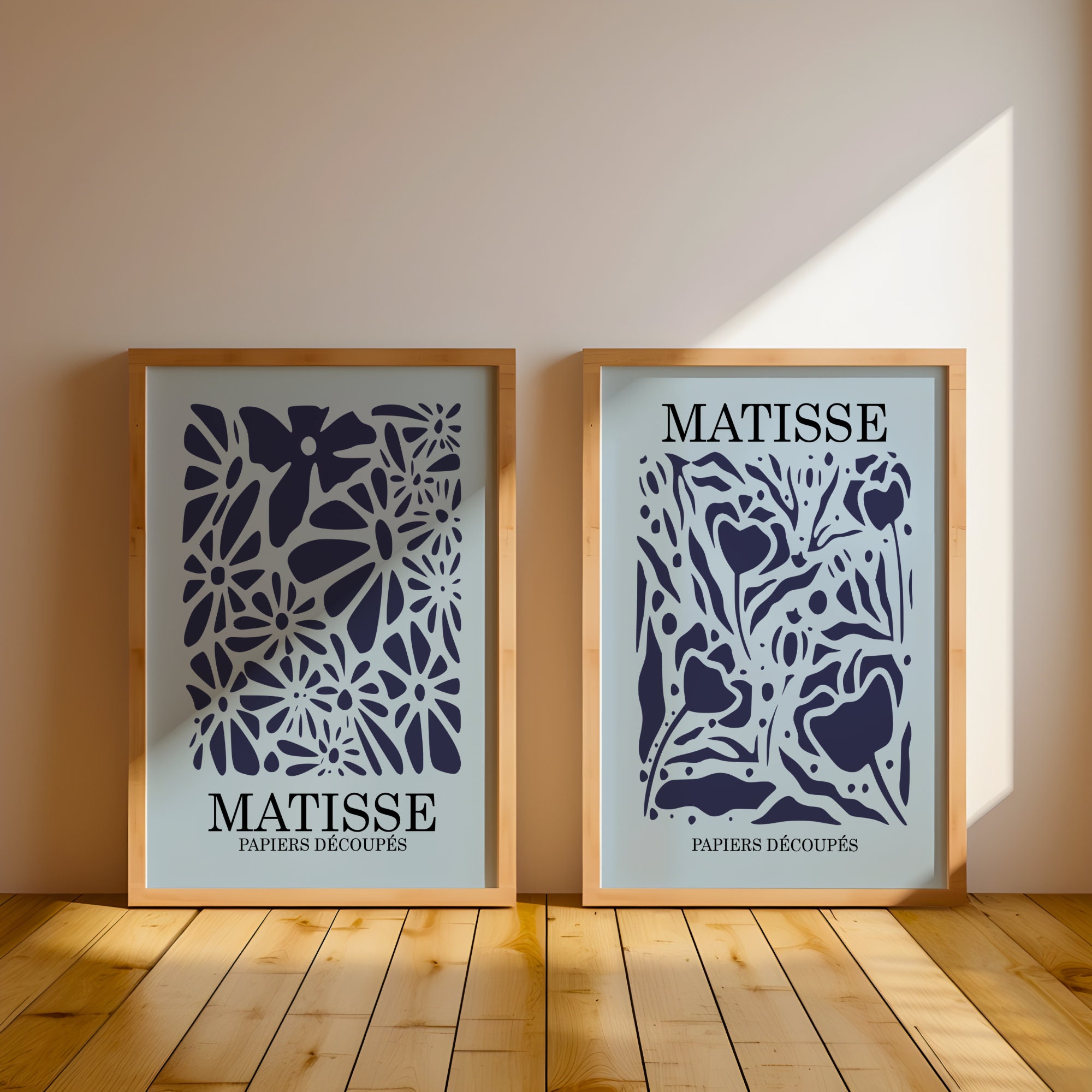 Henri Matisse Mega Bundle Set of 24, Henri Matisse Blue Background and ...