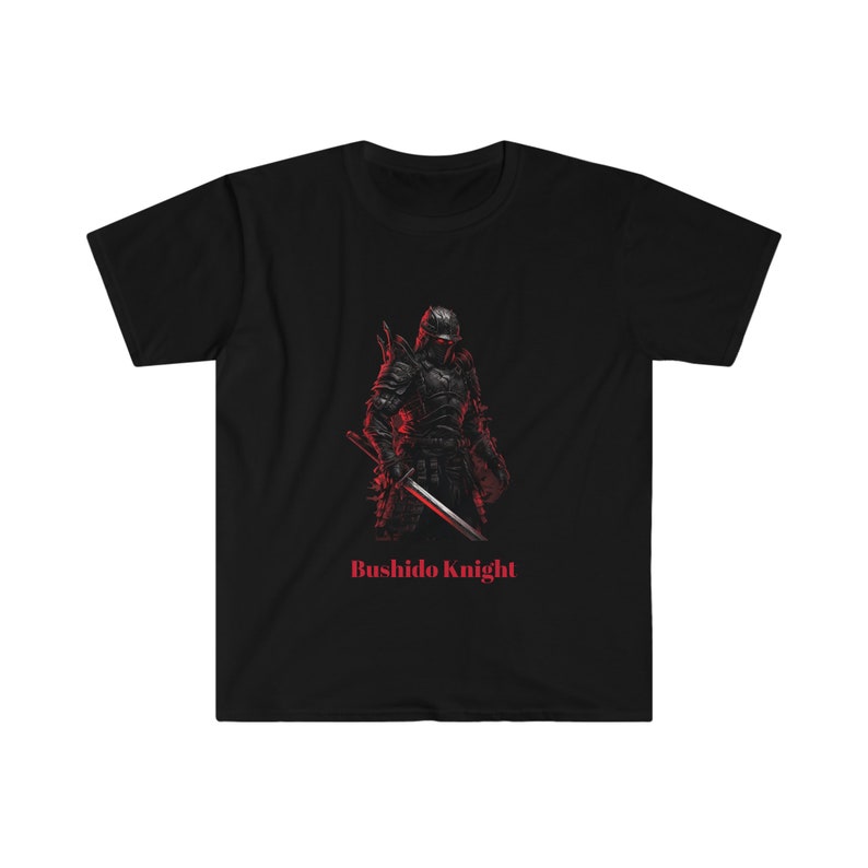 Bushido Knight, Samurai, Armor, Sword, T-shirt - Etsy