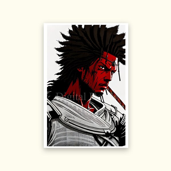 Yasuke Anime Poster - Etsy