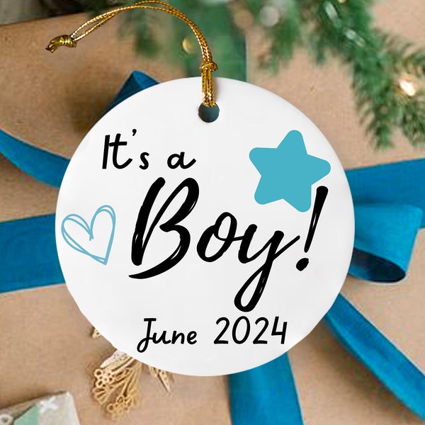 Its a Boy Ornament - Etsy
