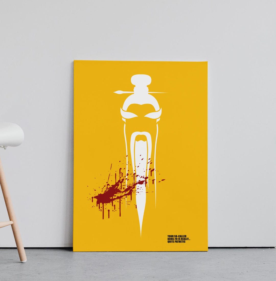 Pai Mei Kill Bill Quote Digital Download Movie Wall Art Typography ...