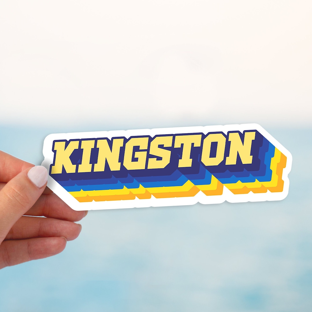 Personalized Name, Custom Retro Name Sticker, Name Stickers Retro Vinyl ...