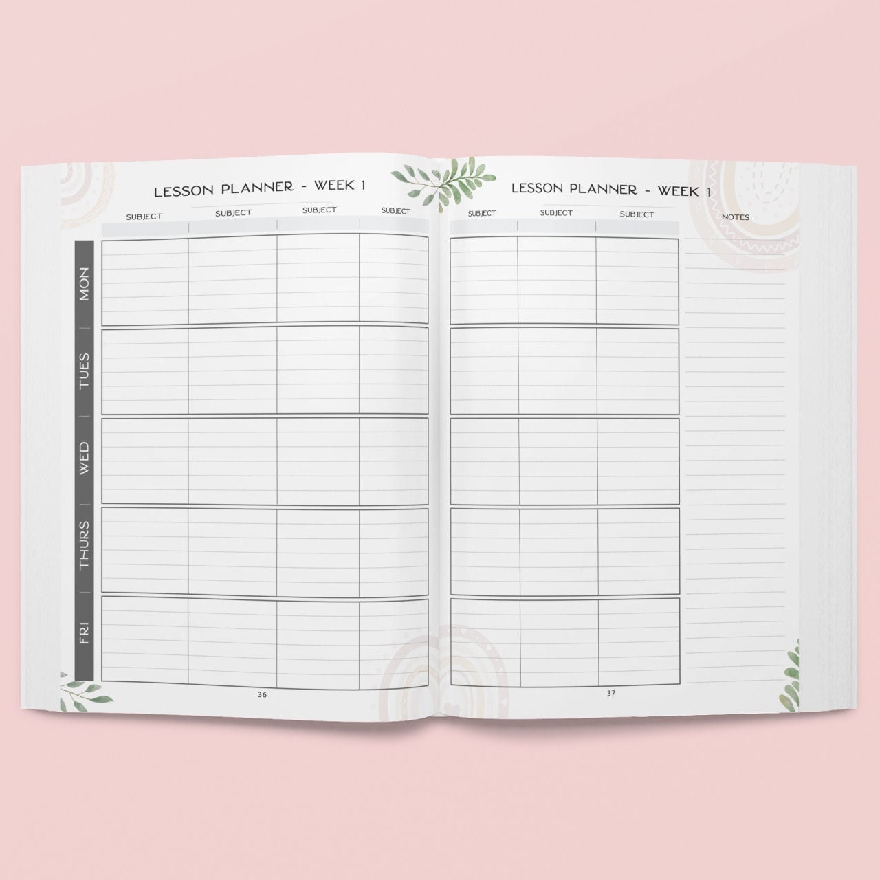 Printable Complete Homeschool Planner by Graceful by Design in Full ...