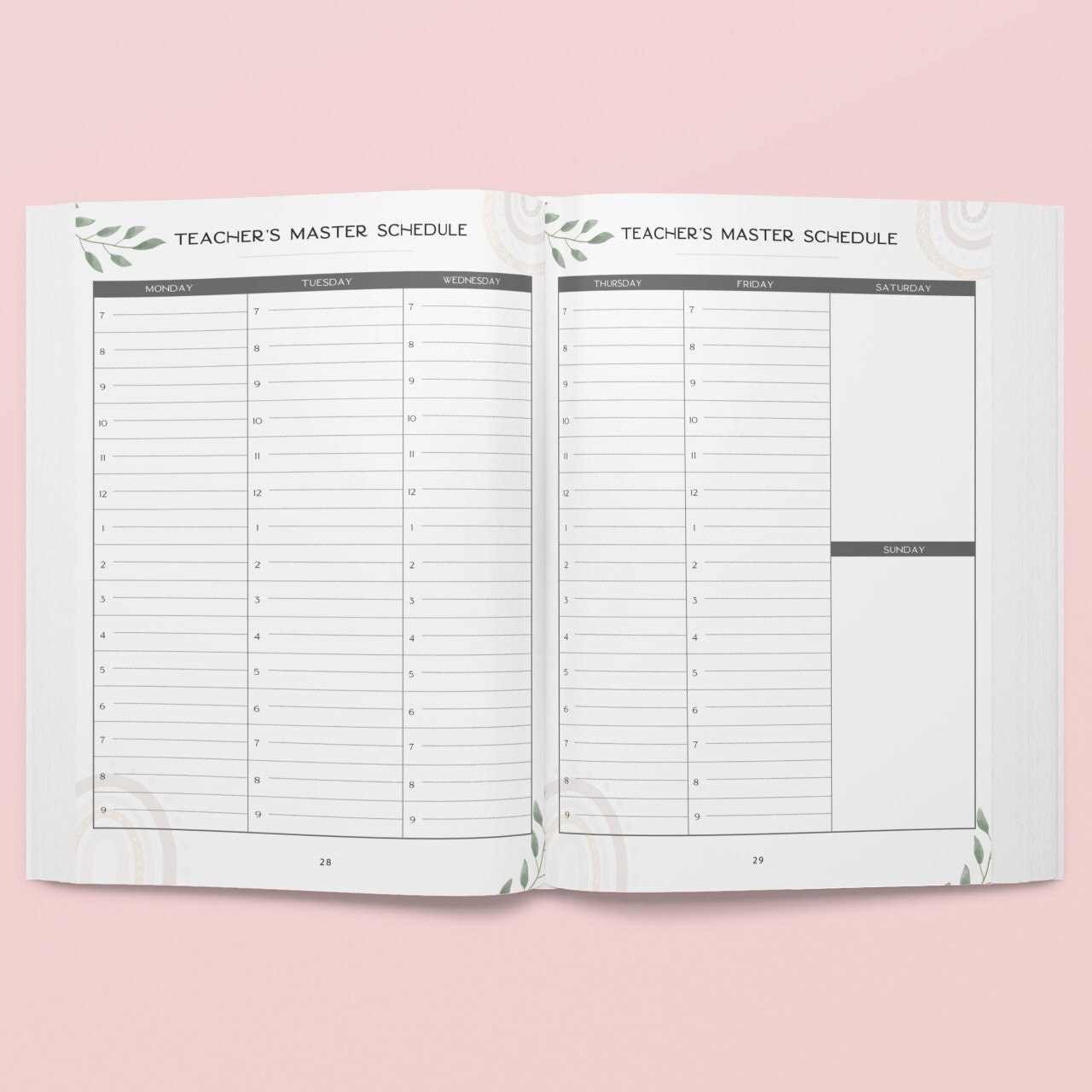 Printable Complete Homeschool Planner by Graceful by Design in Full ...