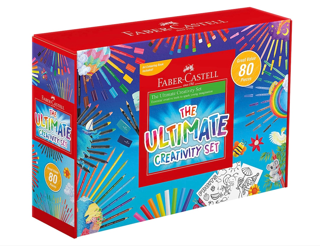 Faber-castell Ultimate Creativity Set A4 80pcs - Etsy