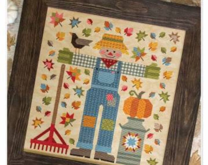The Quilted Scarecrow Cross Stitch Pattern - Etsy