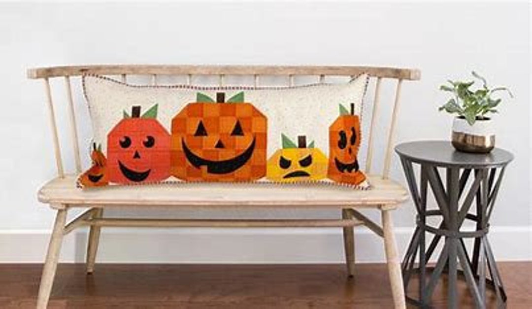 Carve Out Time for Fun Bench Pillow Kit - Etsy