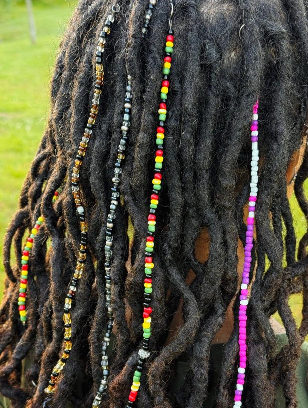 Custom Hair Ring Beads, Loc Jewelry, Dreadlock Accessories Without ...