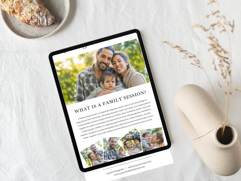 Editable Newsletter Template, Photographer Marketing, Email Template ...