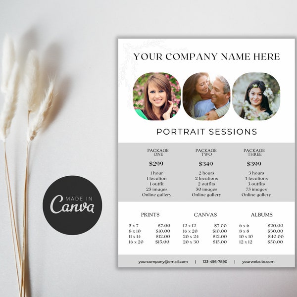 Photography Pricing - Etsy