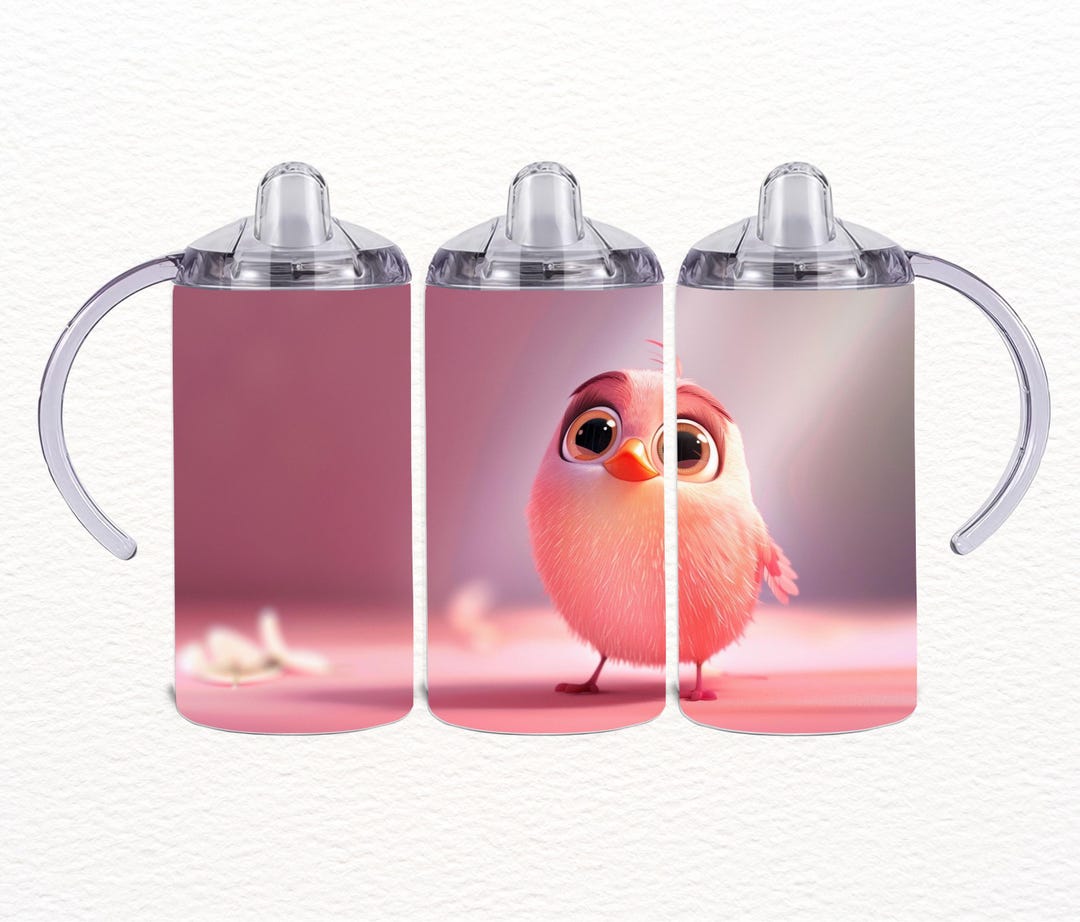 12oz Kids Bird Tumbler, Sippy Cup - Etsy
