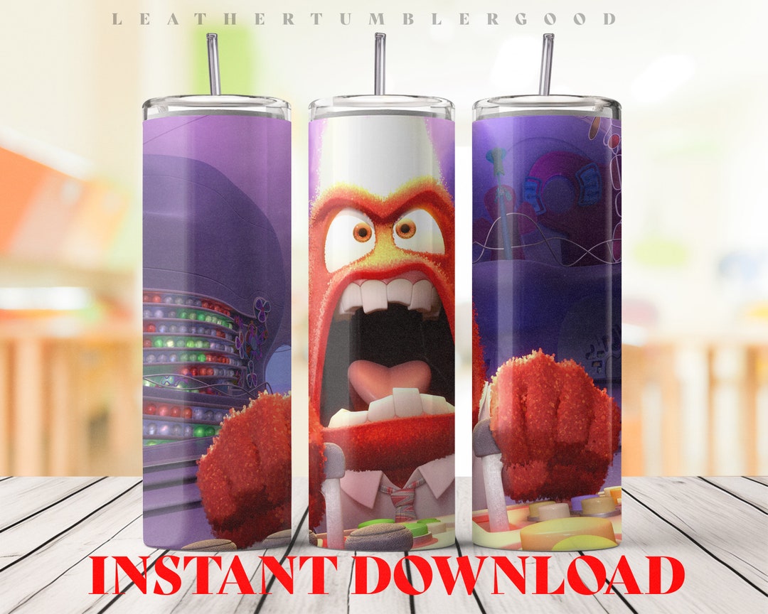 Inside Out Tumbler PNG, Inside Out Sublimation Design, 20 Oz Skinny ...