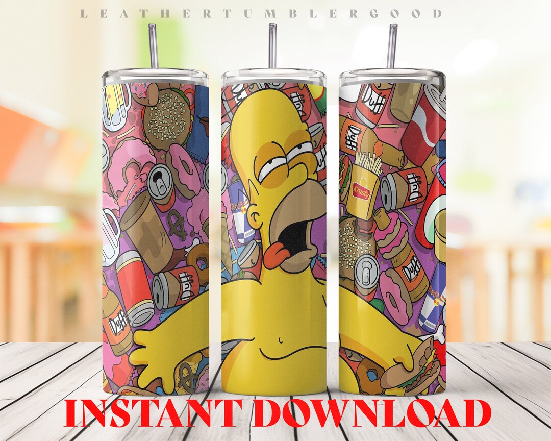 The Simpsons Tumbler PNG the Simpsons Sublimation Design 20 - Etsy ...