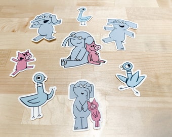 Elephant & Piggie Printable Banner, Personalized Digital Download - Etsy