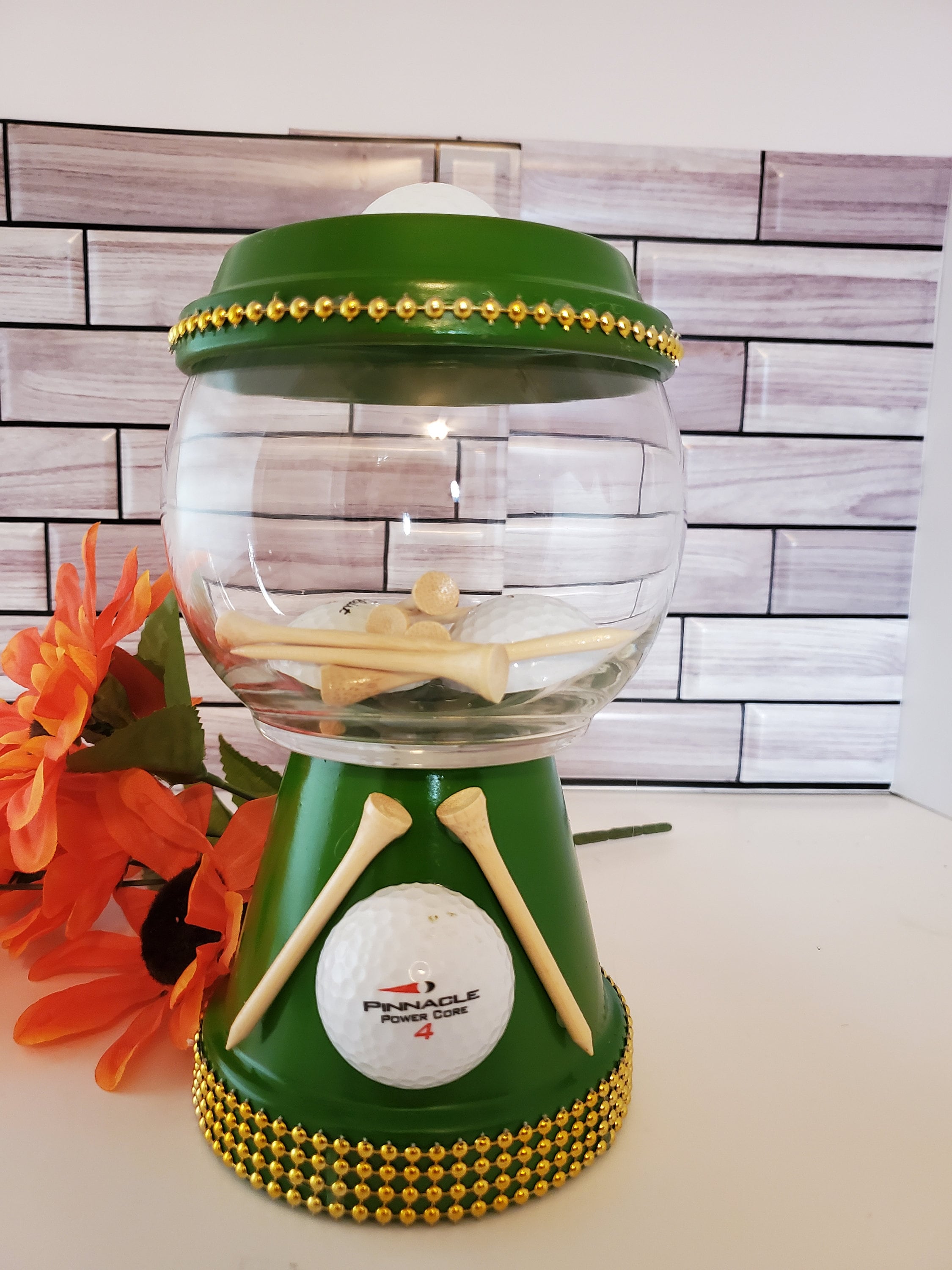 Green Fees Money Dish, Golf Balls, Tees, Savings Holder, Money Dish ...