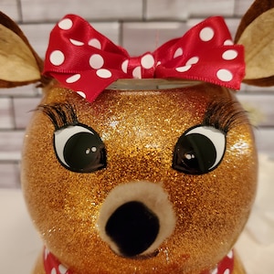 Light up Glass Clarice Doe, Light up Doe, Easter, Farmhouse Decor ...