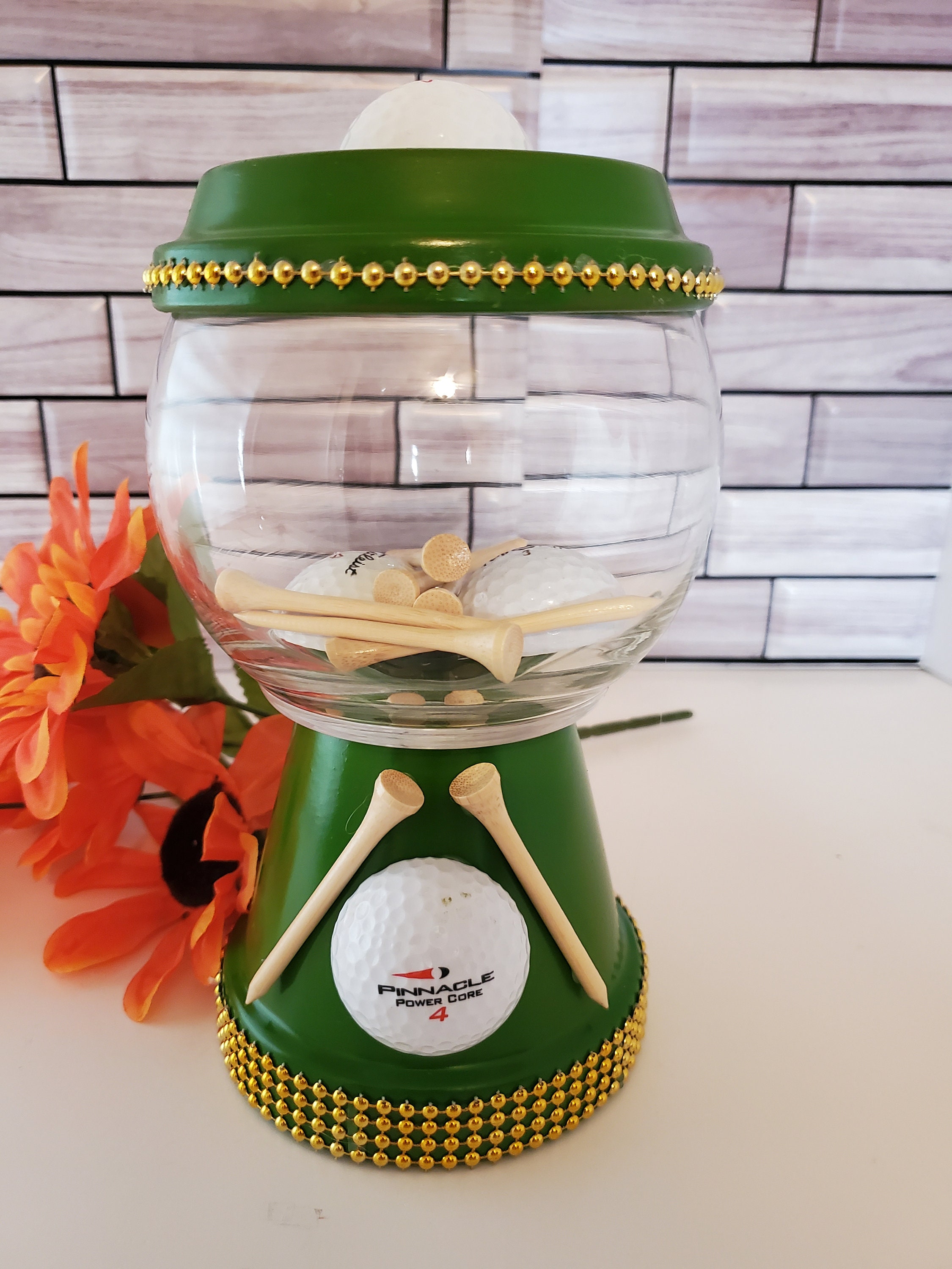 Green Fees Money Dish, Golf Balls, Tees, Savings Holder, Money Dish ...