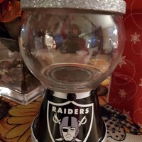 Oakland Raiders Candy Dish - Etsy