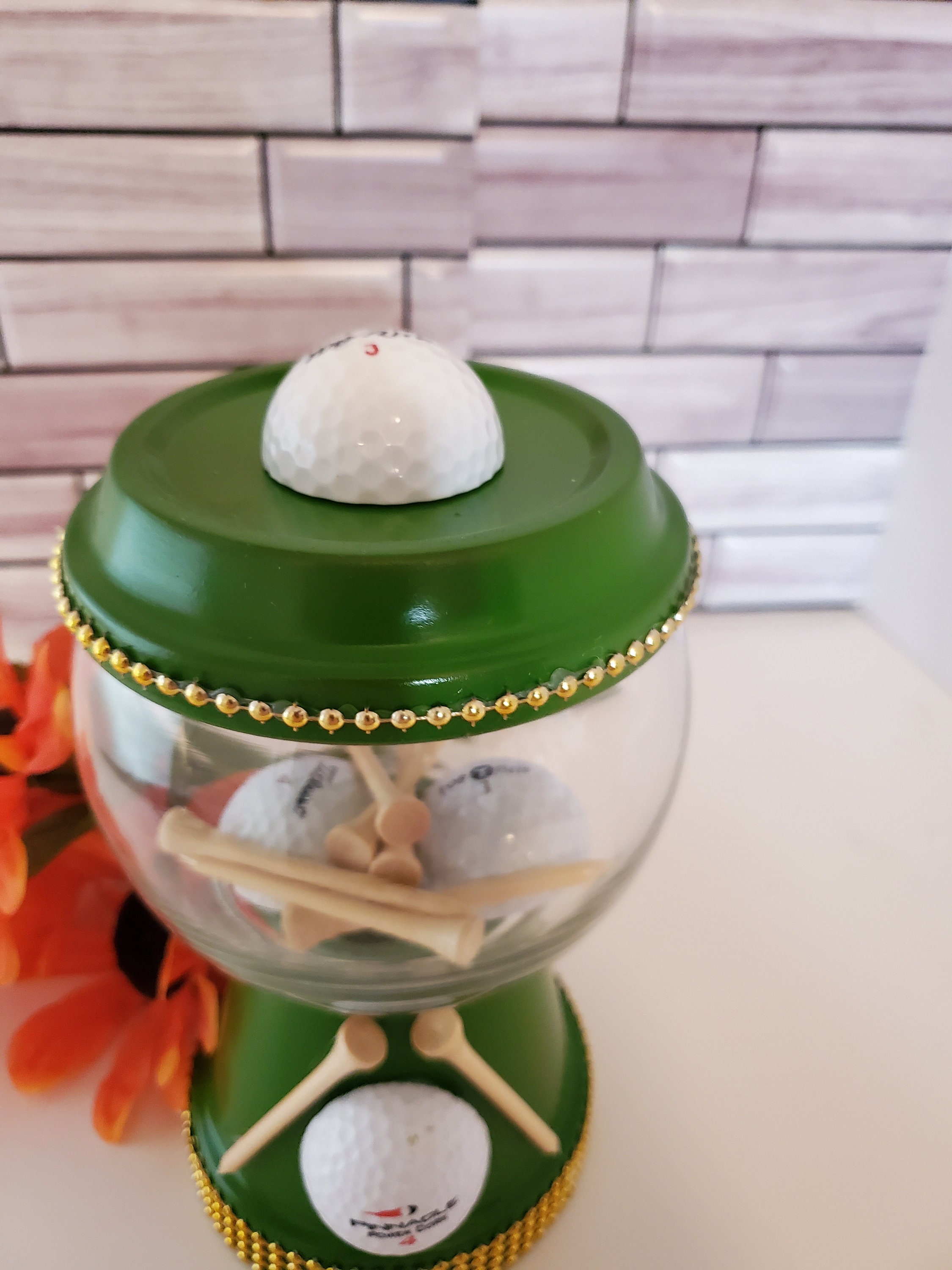 Green Fees Money Dish, Golf Balls, Tees, Savings Holder, Money Dish ...