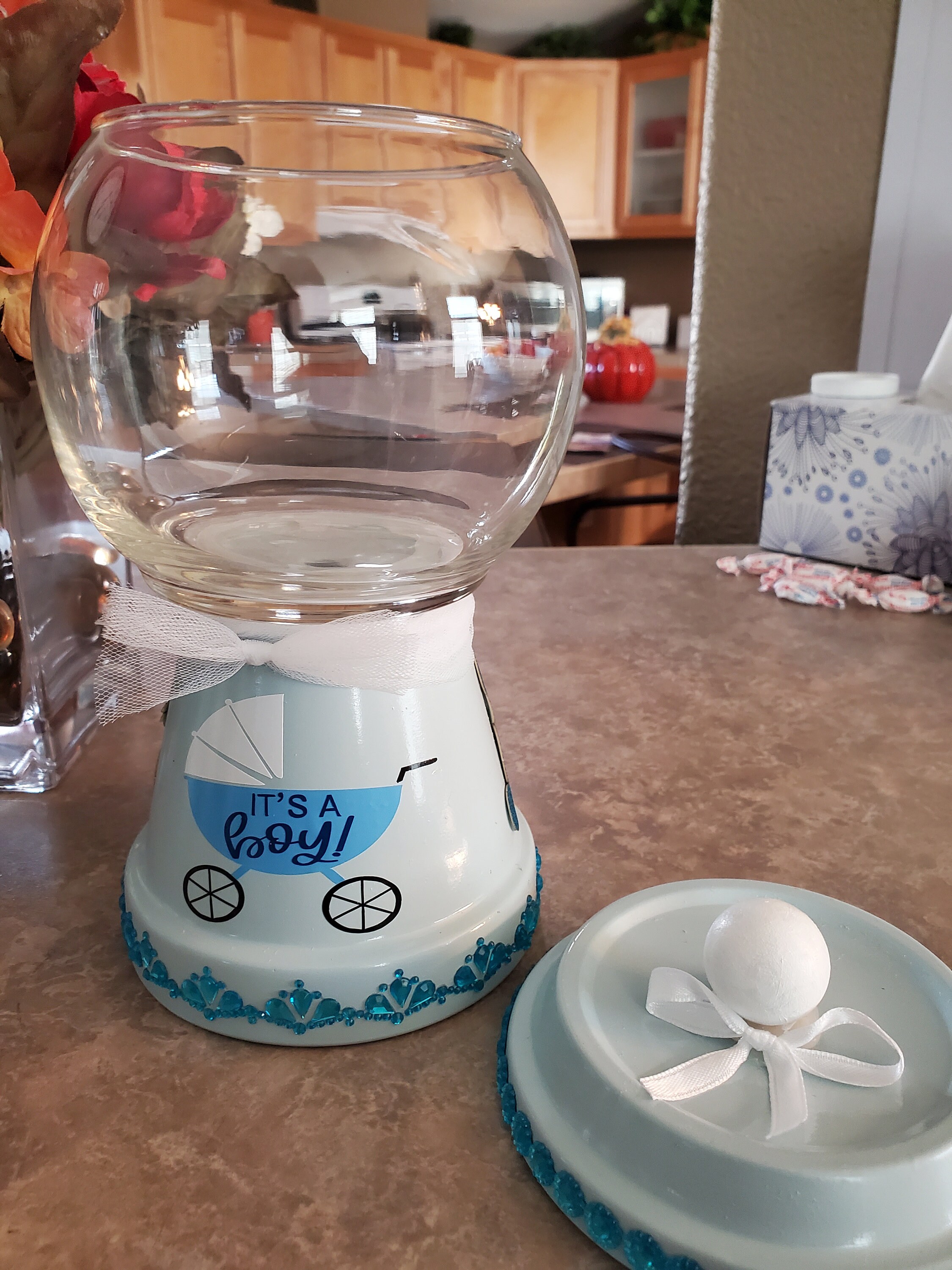 It's A Boy Candy Dish, Baby Shower Gift, New Mom to Be Gift ...